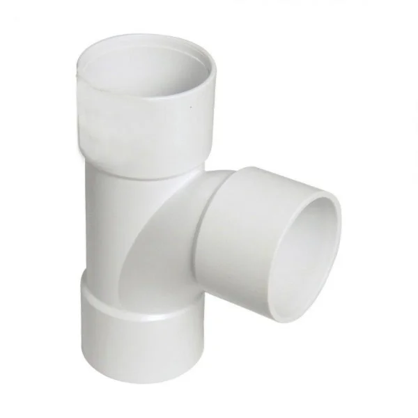 PVC 92.5 Degree Swept Tee Solvent Weld - Colglo